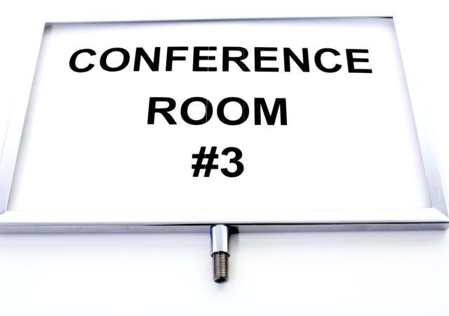 Large Metal Sign Holder 7" x 11 – SnakeClamp Products